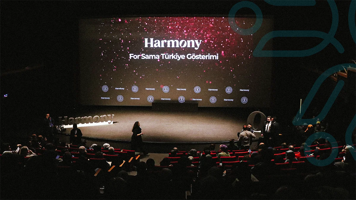 The film "For Sama" was screened in front of hundreds of influencers in ...